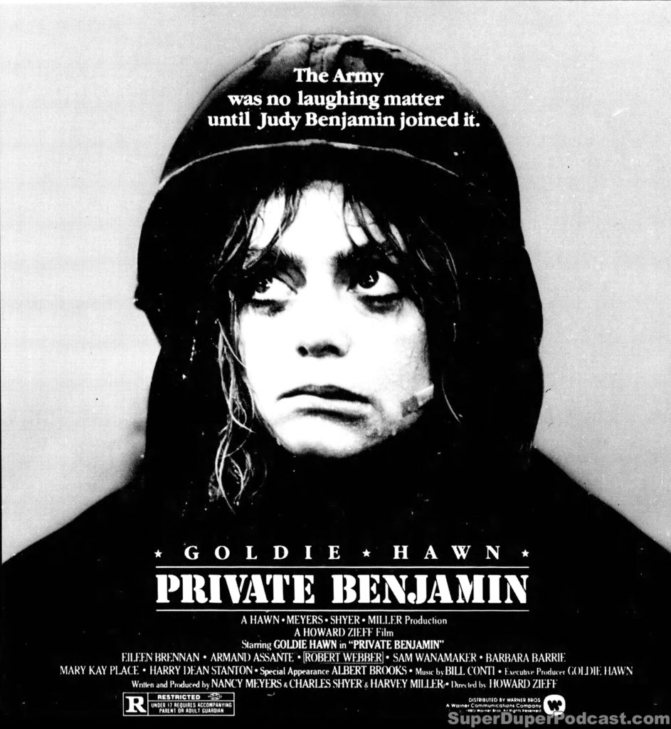 PRIVATE BENJAMIN - SUPER DUPER PODCAST